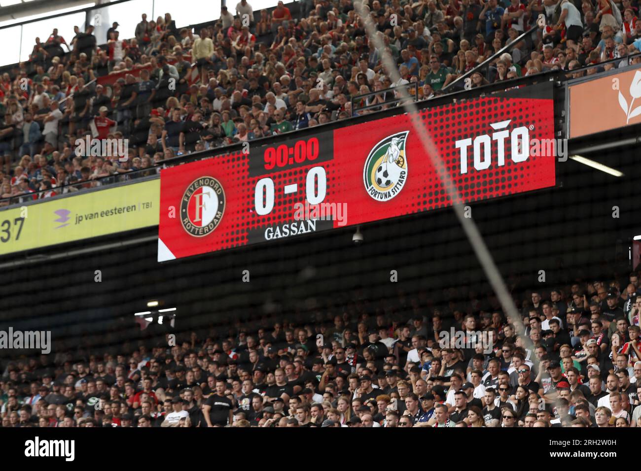 0 0 scoreboard premier league hi-res stock photography and images - Alamy