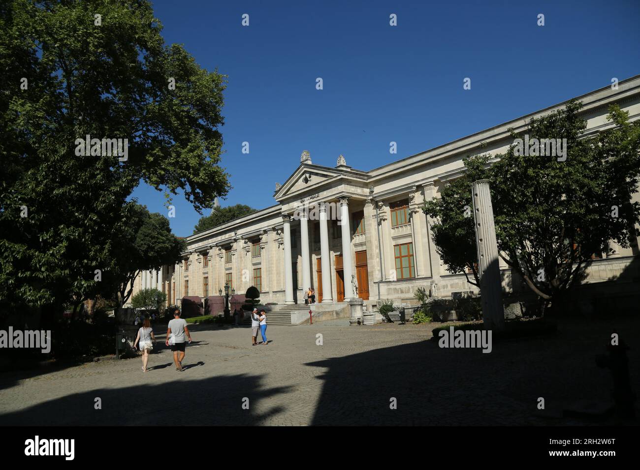 Istanbul Archaeology Museums in Istanbul, Turkey. The complex of three ...