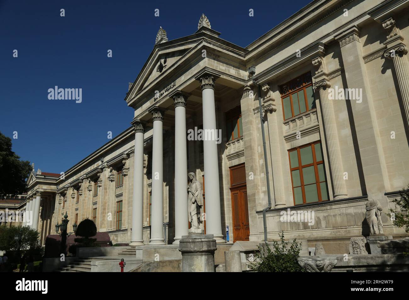 Istanbul Archaeology Museums in Istanbul, Turkey. The complex of three ...