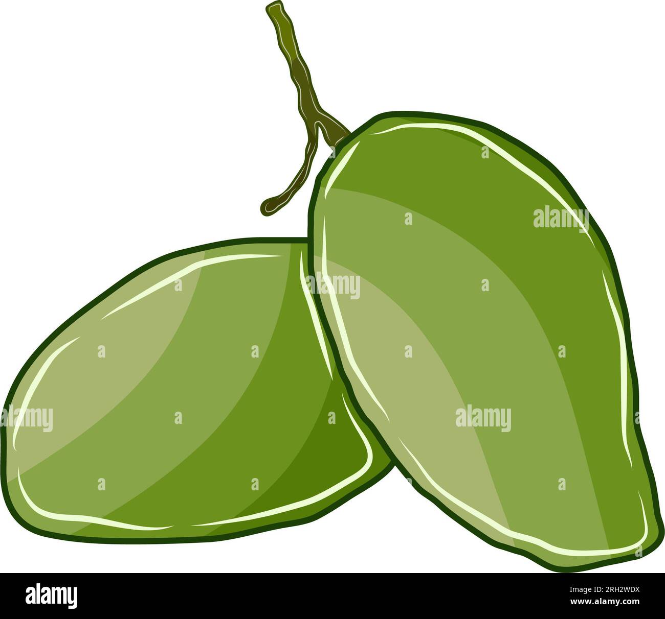 Green Mango Clipart