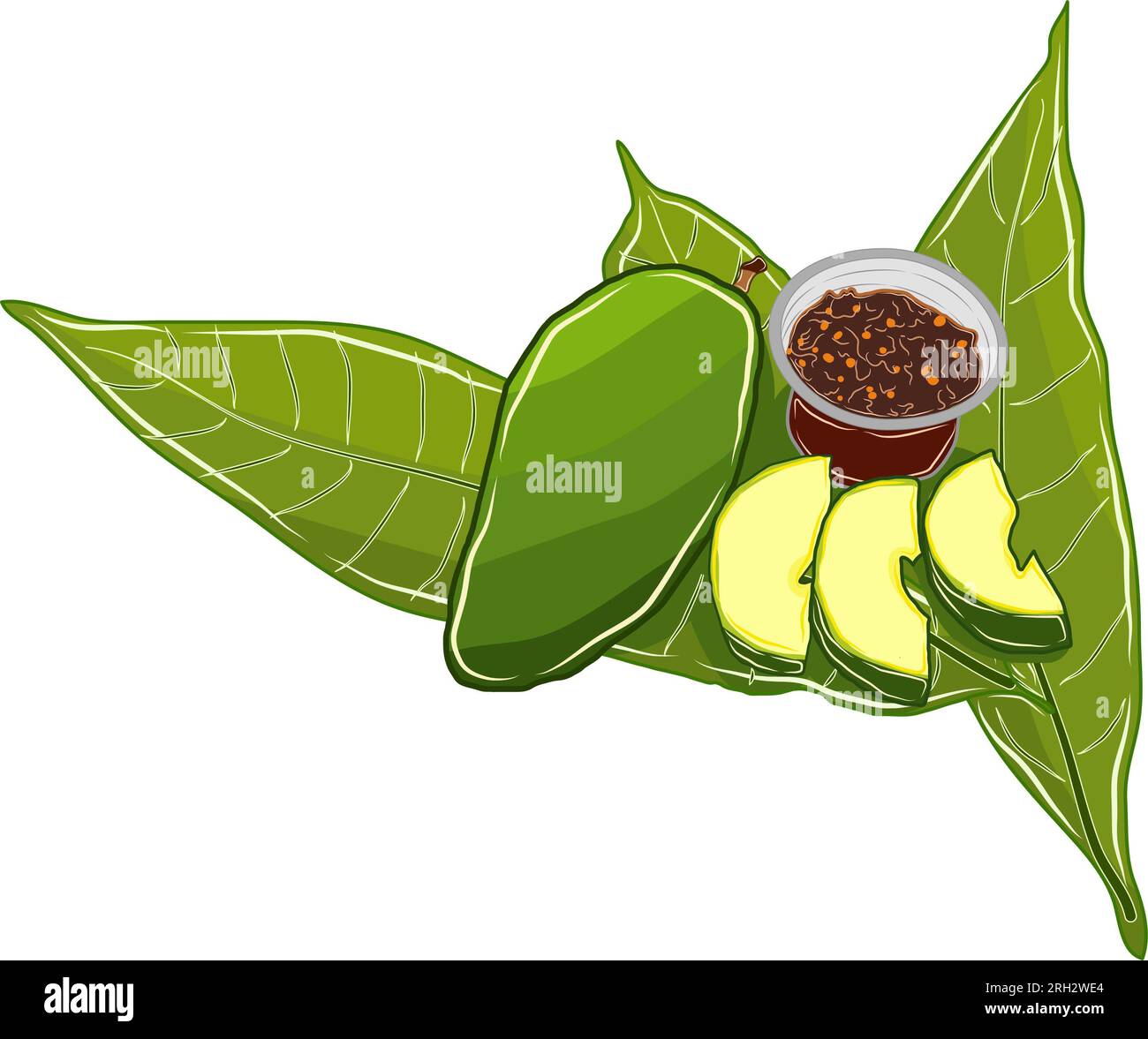 Cartoon mango fruit hi-res stock photography and images - Alamy