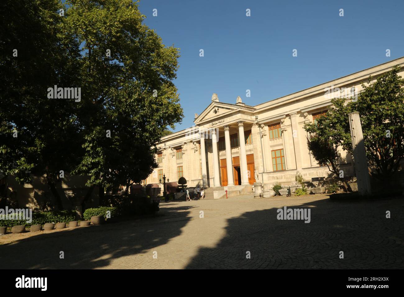 Istanbul Archaeology Museums in Istanbul, Turkey. The complex of three ...