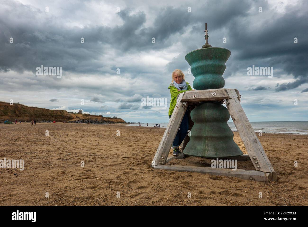 Happisburgh Time & Tide Bell Stock Photo - Alamy