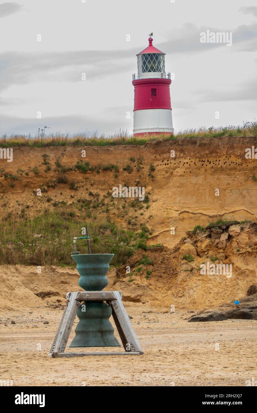 Happisburgh Time & Tide Bell Stock Photo - Alamy
