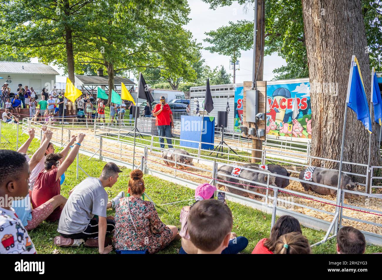 Gaithersburg, MD, USA. 12th Aug, 2023. 2023 Montgomery County Fair ...