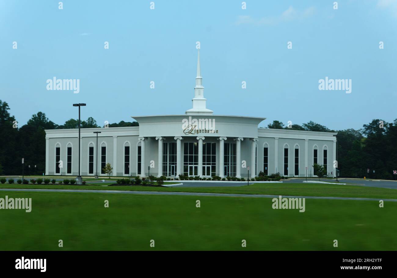 Milford, Delaware, U.S.A - August 5, 2023 - The front view of ...