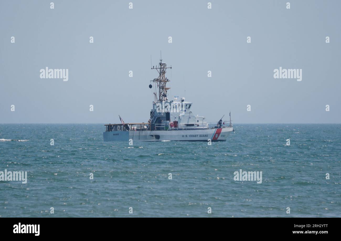 Rehoboth Beach, Delaware, U.S.A - August 12, 2023 - The U.S Coast Guard ...