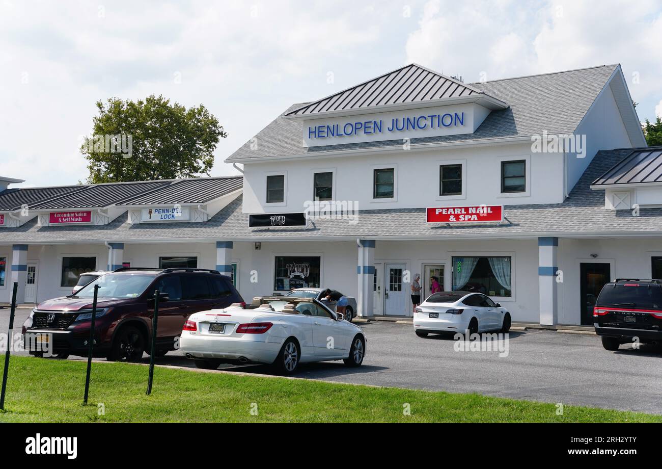 Rehoboth Beach, Delaware, U.S.A - August 12, 2023 - The front view of ...