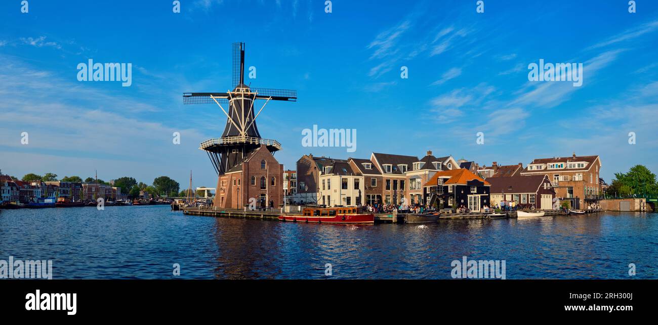 Panorama of Harlem, Netherlands Stock Photo - Alamy
