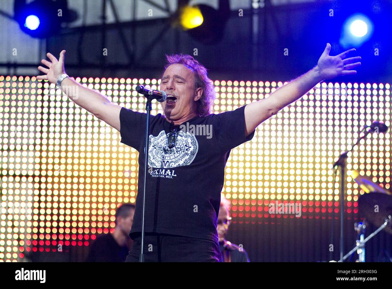 Vienna, Austria. September 07, 2008. Herwig Rüdisser lead singer of the ...