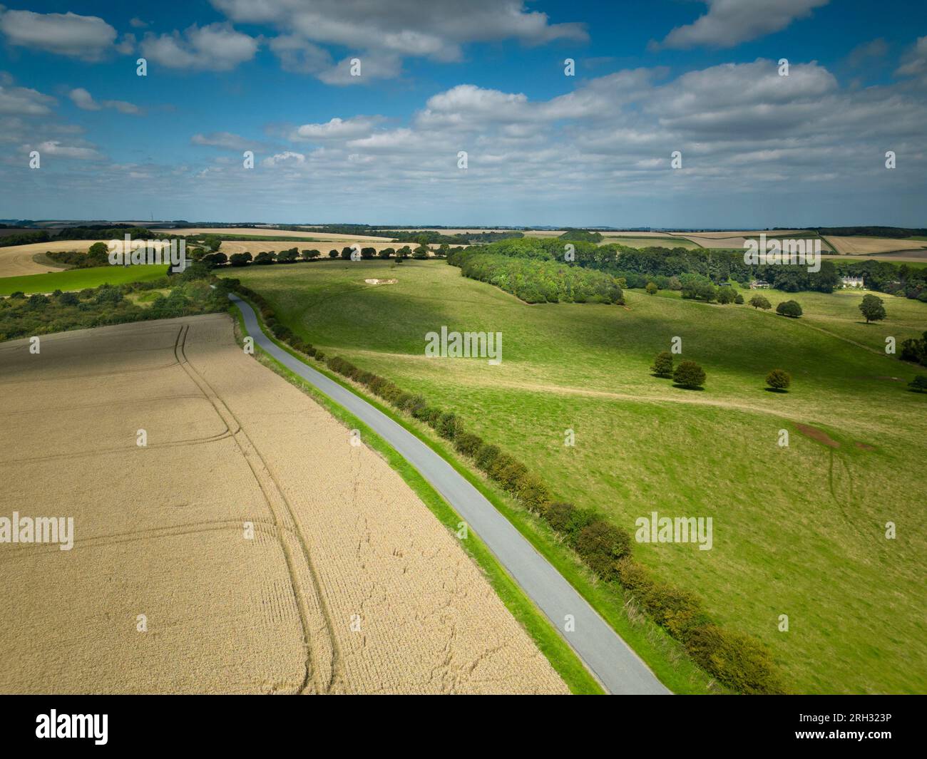 Lincolnshire wolds area hi-res stock photography and images - Alamy