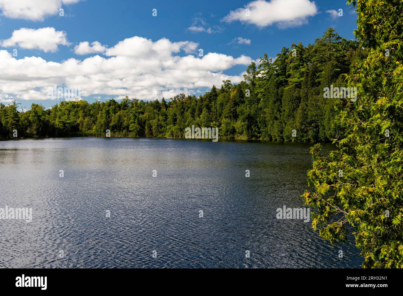 Crawford Lake Conservation Area, Milton, Halton, Ontario Stock Photo ...