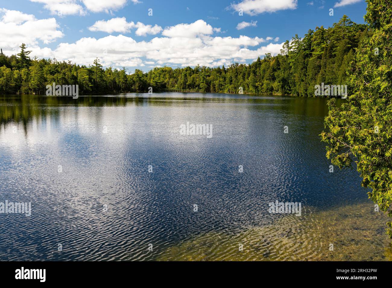 Crawford Lake Conservation Area, Milton, Halton, Ontario Stock Photo ...
