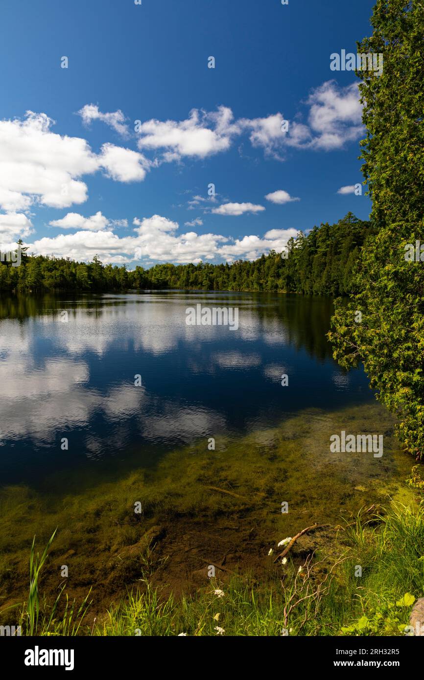 Crawford Lake Conservation Area, Milton, Halton, Ontario Stock Photo ...