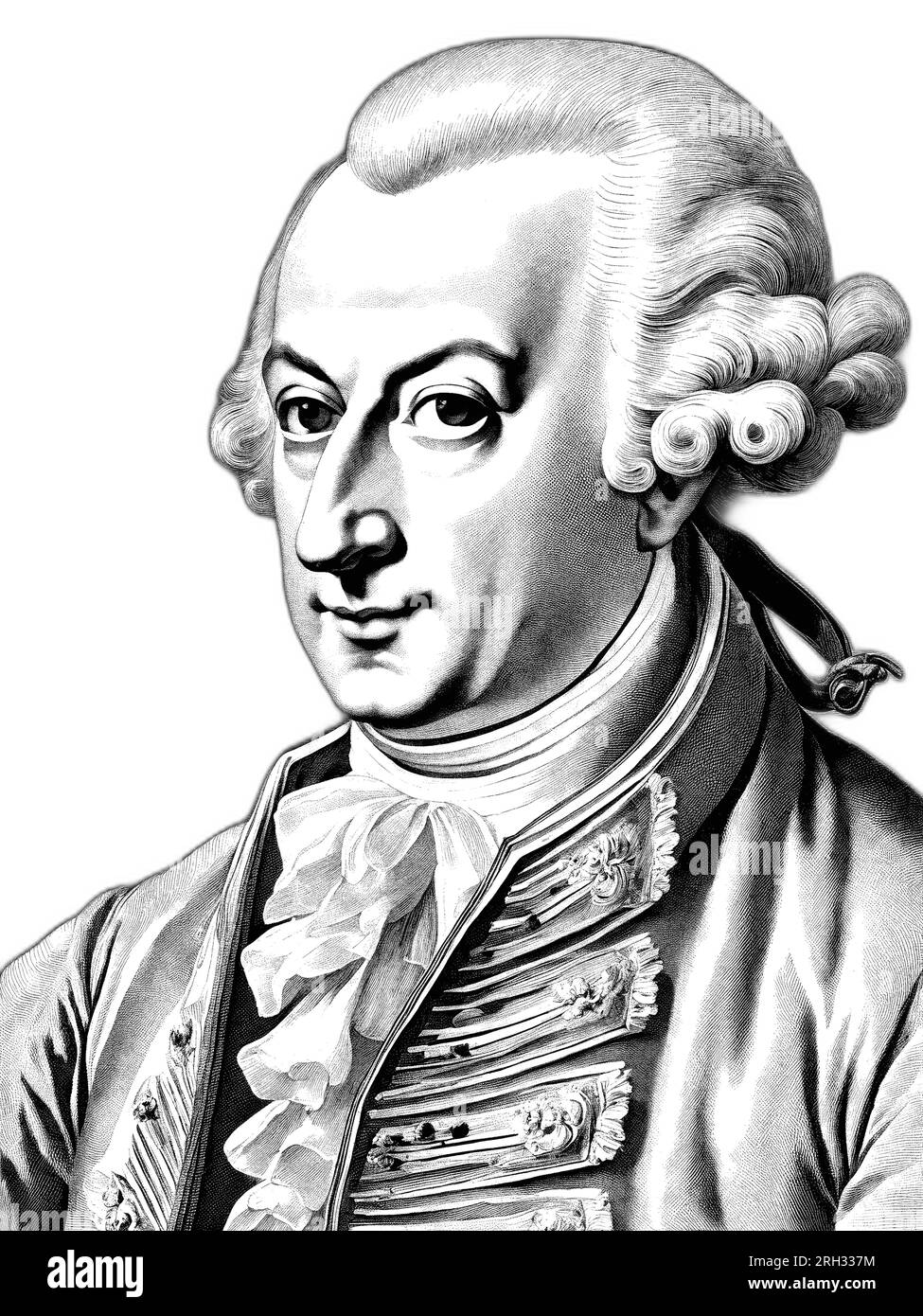 Wolfgang amadeus mozart austrian composer Stock Vector Images - Alamy