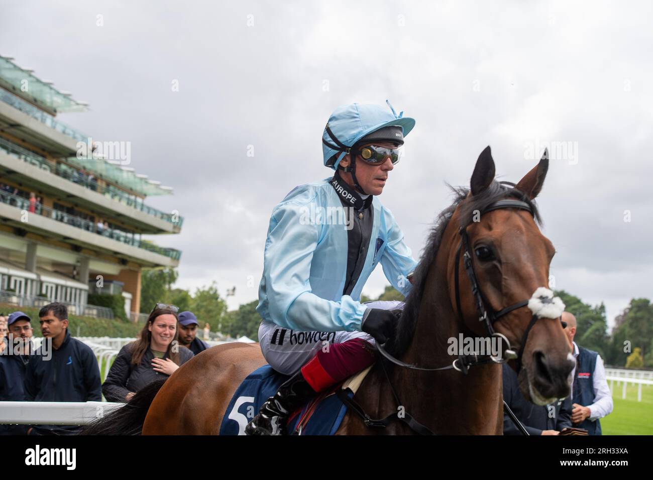 Ascot, Berkshire, UK. 12th August, 2023. Horse Zoffee ridden by jockey ...
