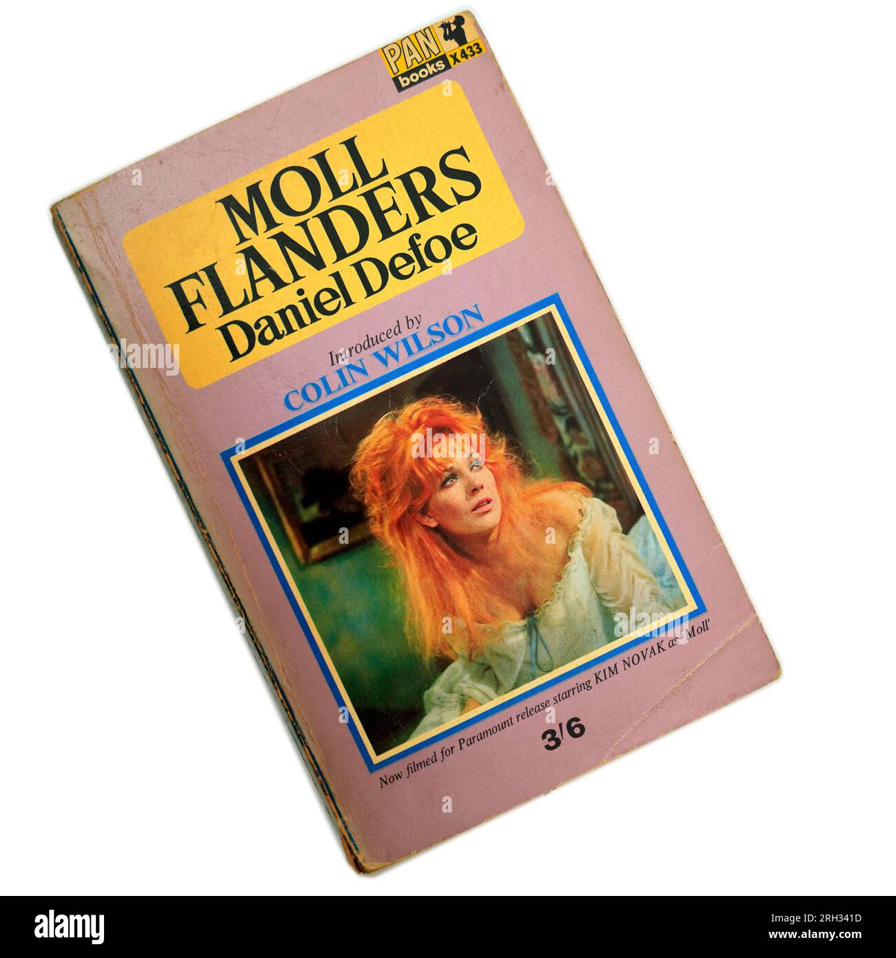 Moll Flanders by Daniel Defoe, Vintage Book, Studio setup. Introduced ...