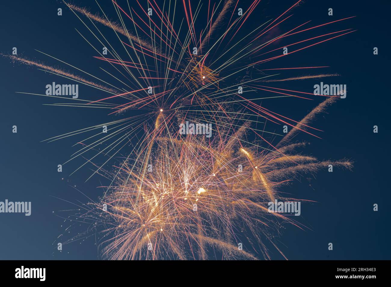 Fourth Of July Fireworks Stock Photo - Alamy