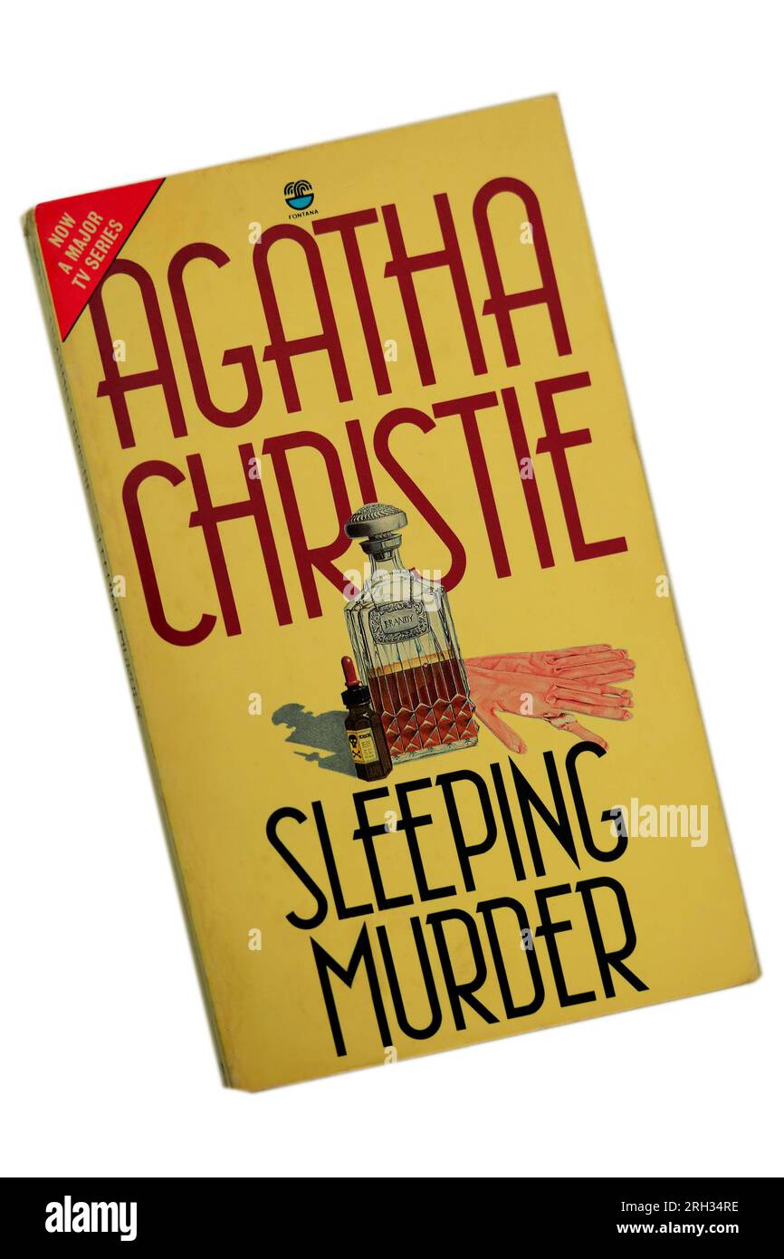 Agatha Christie, Sleeping Murder. Book, Studio setup Stock Photo - Alamy