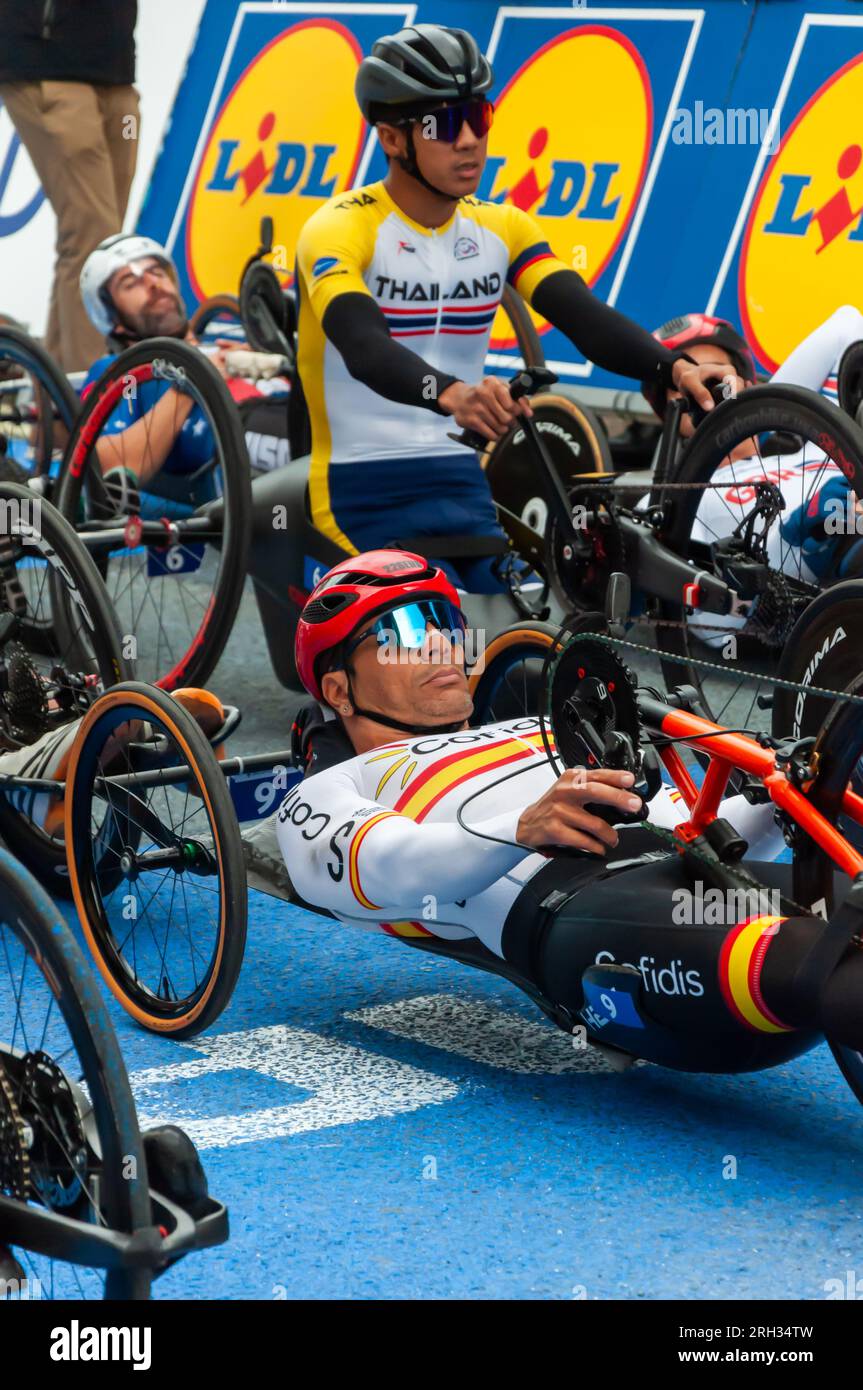 Glasgow, Scotland, UK. 13th August, 2023. The UCI Cycling World ...