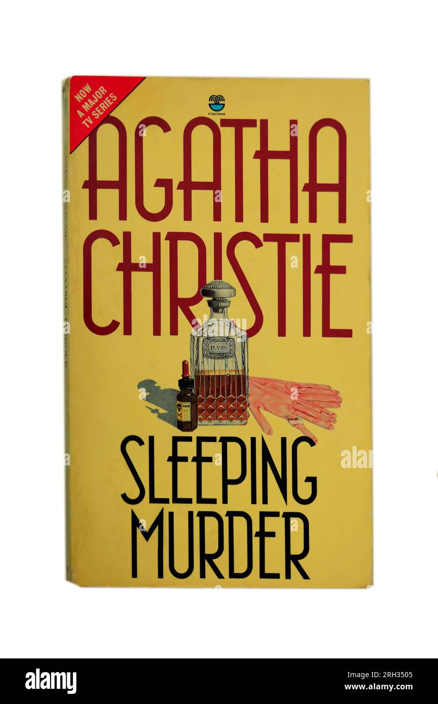 Agatha Christie, Sleeping Murder. Book, Studio setup Stock Photo - Alamy