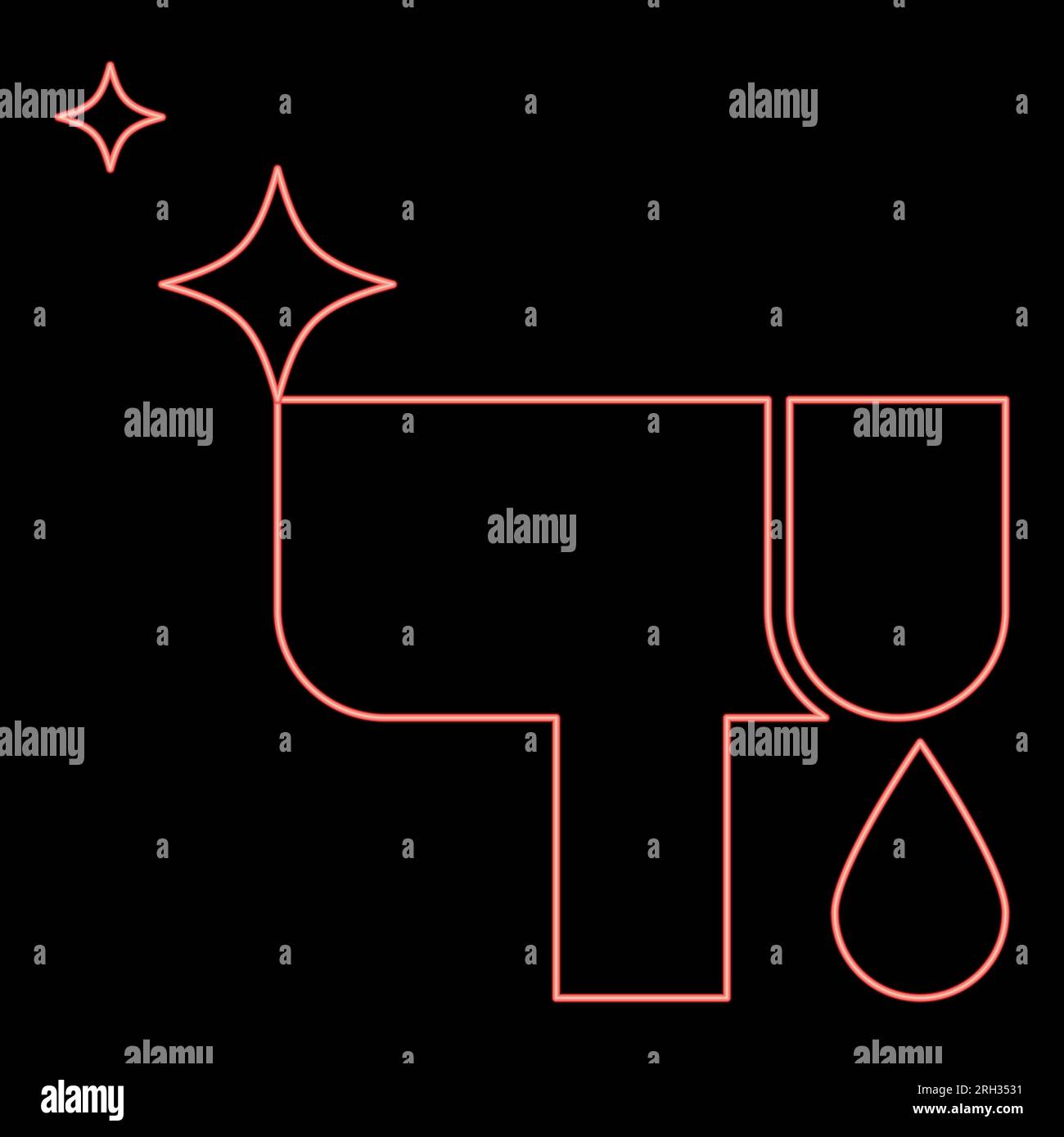 Roof drainage system color Stock Vector Images - Alamy