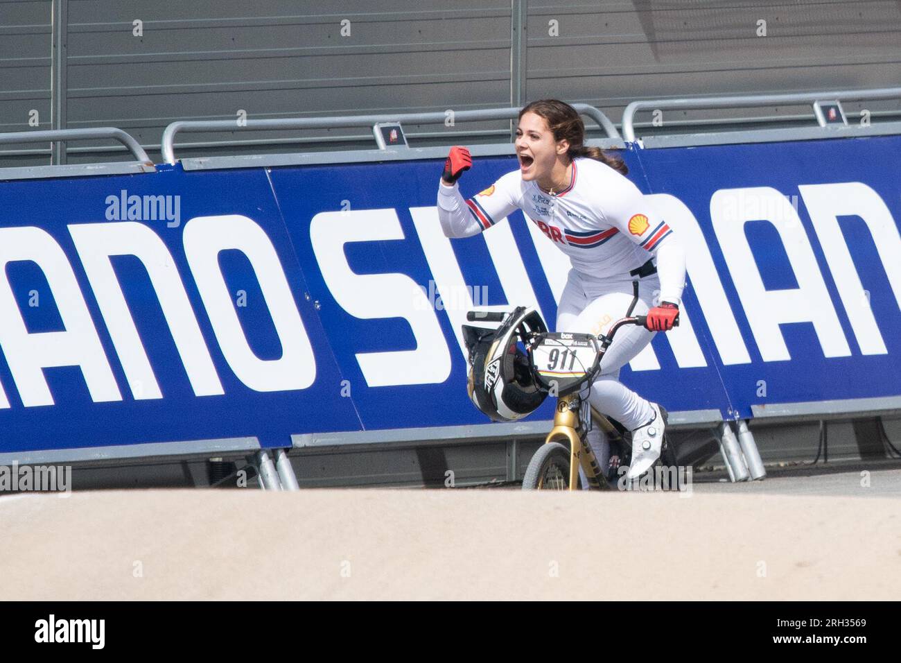 Glasgow BMX Centre, Glasgow, Scotland, UK. 13th Aug, 2023. UCI Cycling ...