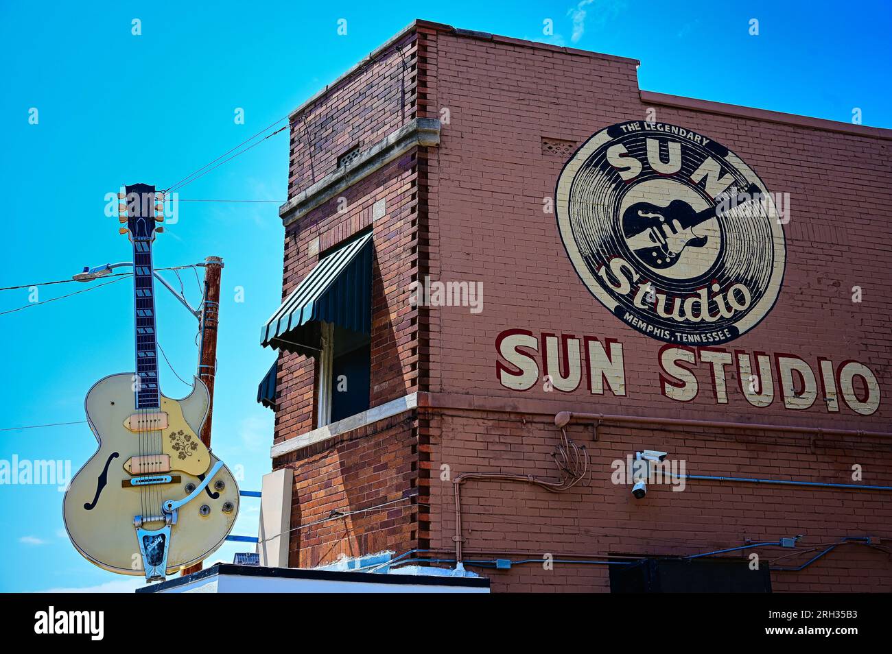 Views of the Historic Sun Studios in Memphis Stock Photo - Alamy