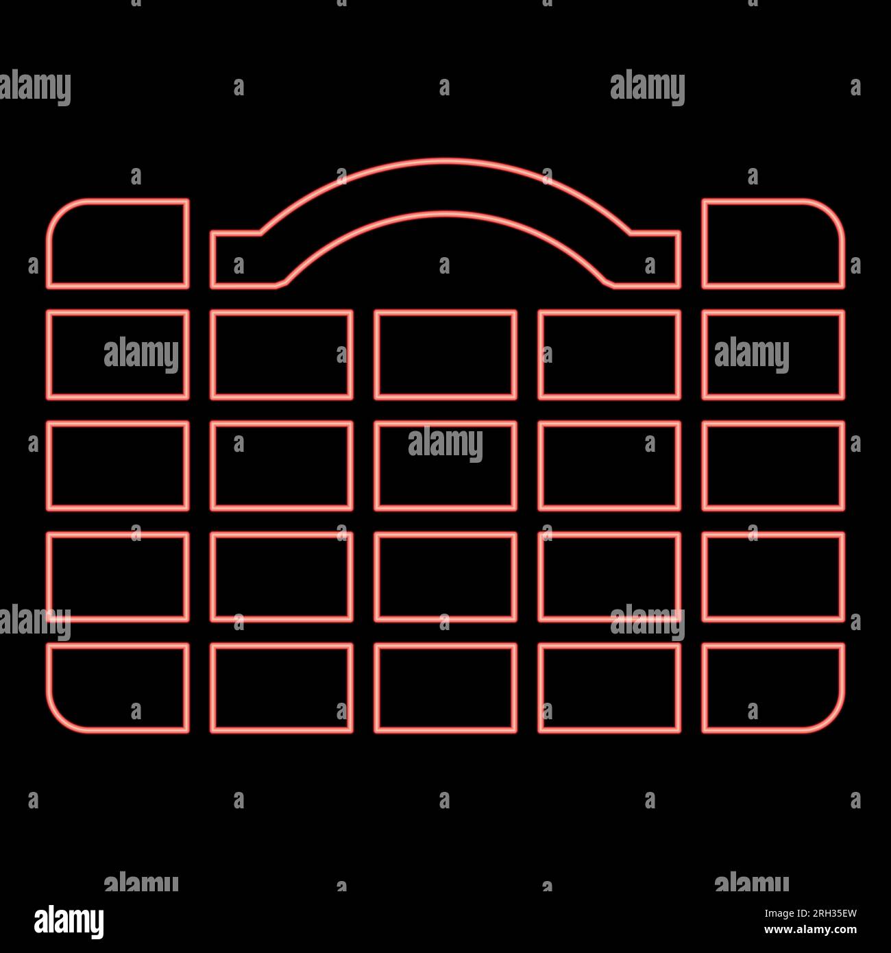 Neon organizer case for tools toolbox instruments toolkit box set ...
