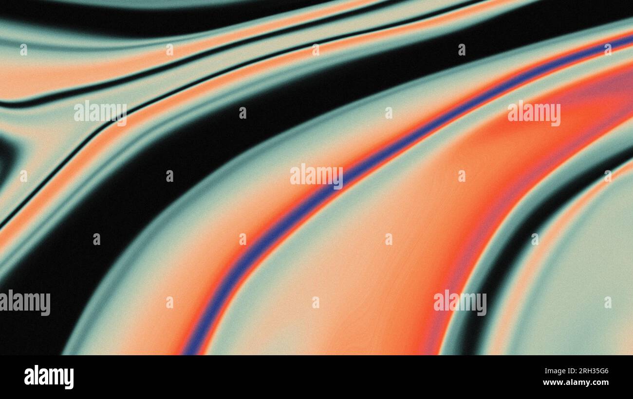 Abstract liquid grainy gradient background texture. Vintage multicolor ...