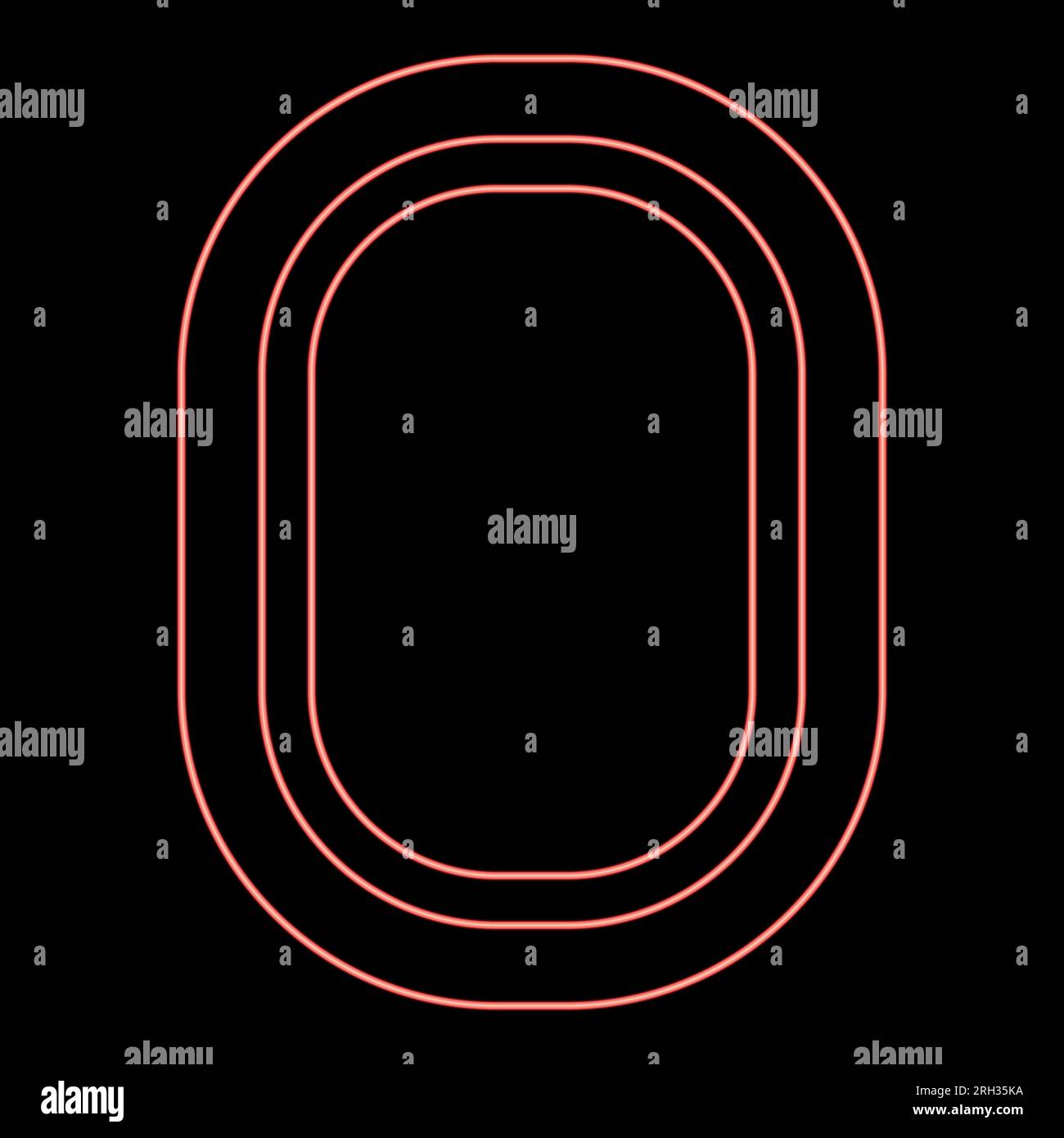 Neon illuminator of aircraft airplane window airliner porthole plane ...