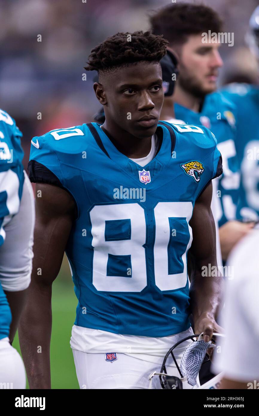 Jacksonville Jaguars wide receiver Kevin Austin Jr. (80) is seen during ...