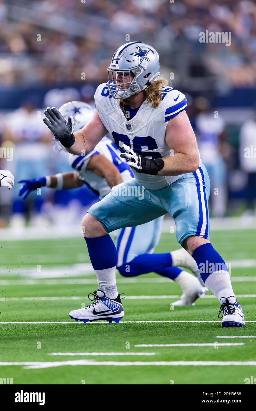 Dallas Cowboys guard T.J. Bass (66) is seen during the second half of ...