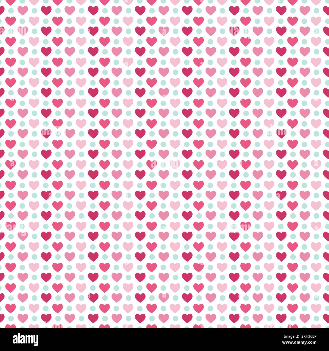 Polka dot heart hi-res stock photography and images - Alamy