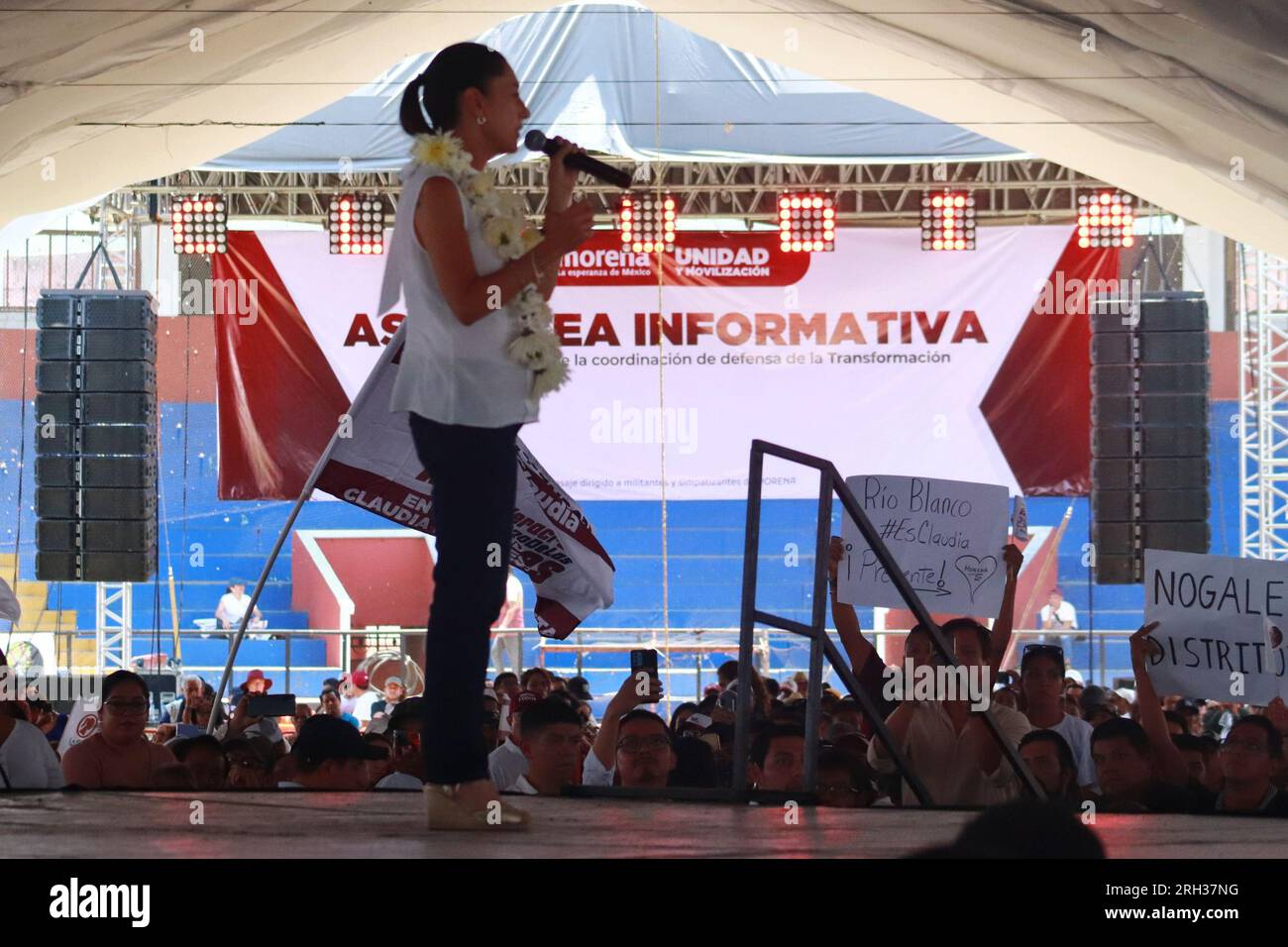 Non Exclusive: August 11, 2023 in Ciudad Mendoza, Veracruz, Mexico: The ...