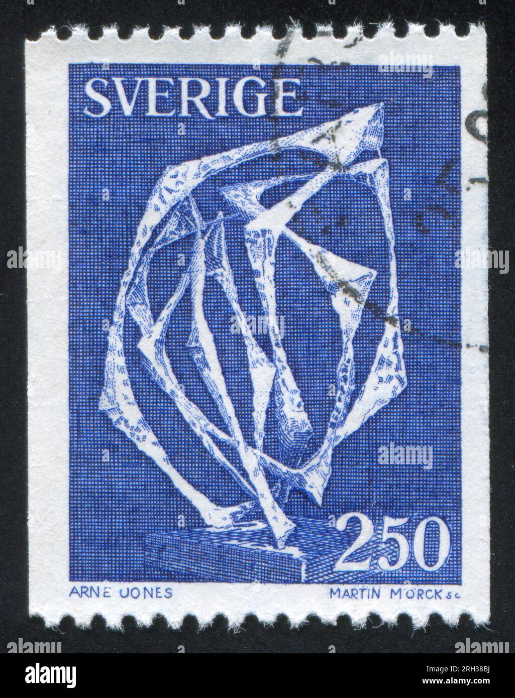 SWEDEN - CIRCA 1978: stamp printed by Sweden, shows Space Without ...
