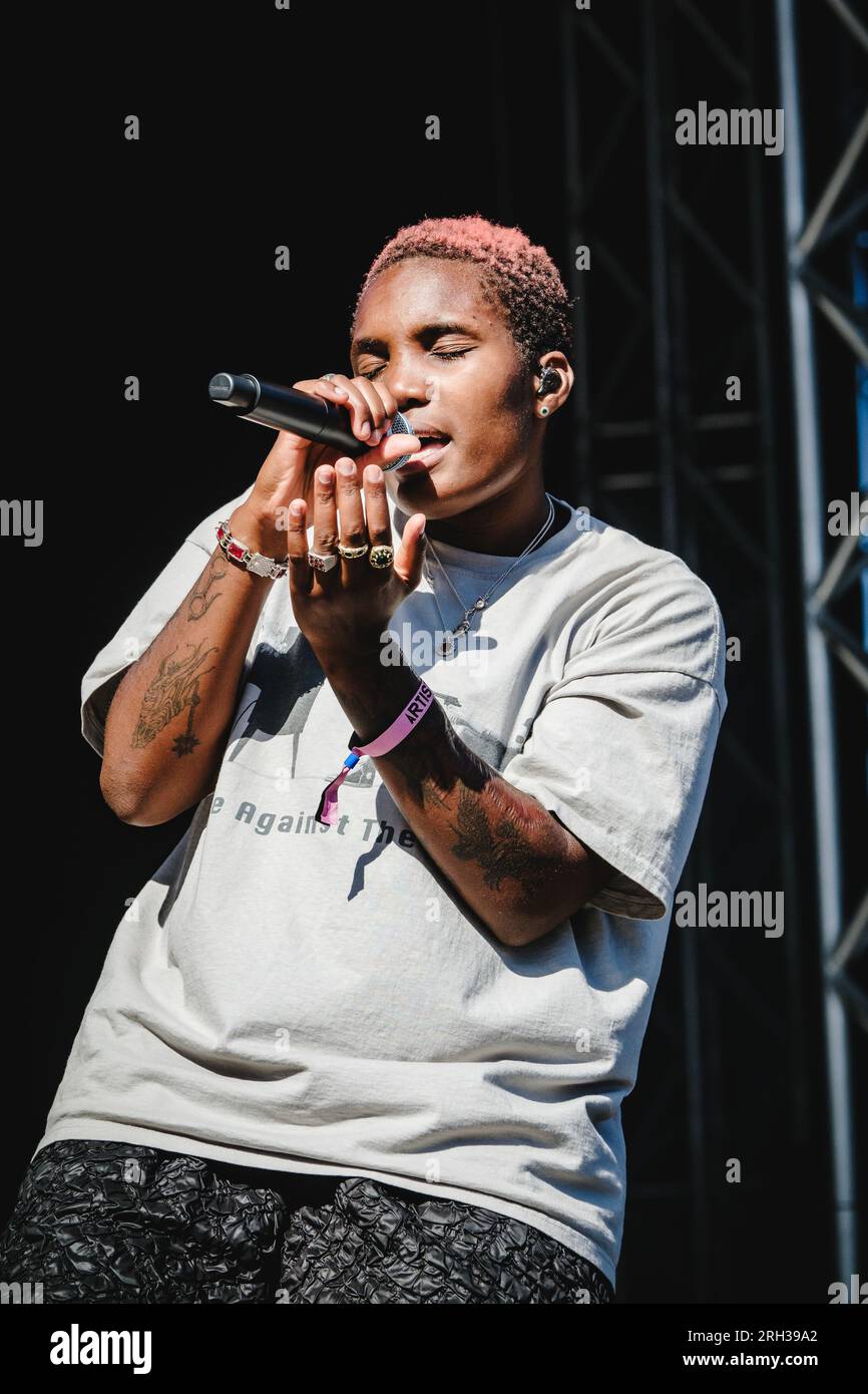 Gothenburg, Sweden. 11th, August 2023. The British singer and ...