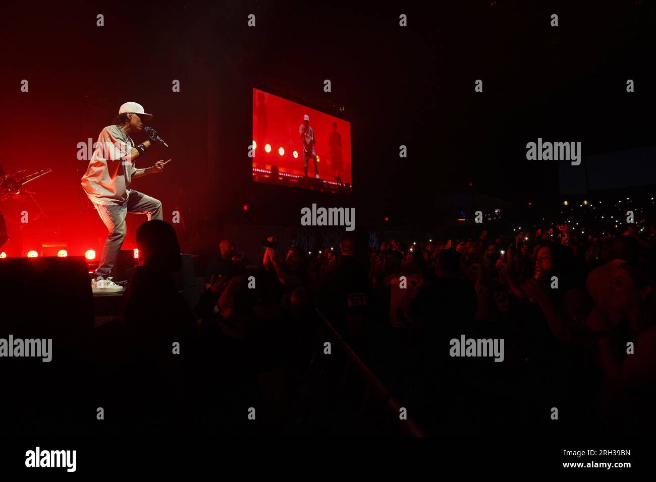 Irving, Texas, US: Mexican rapper, musician, and singer Hassan Emilio ...