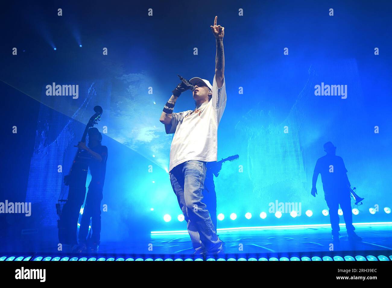 Irving, Texas, US: Mexican rapper, musician, and singer Hassan Emilio ...