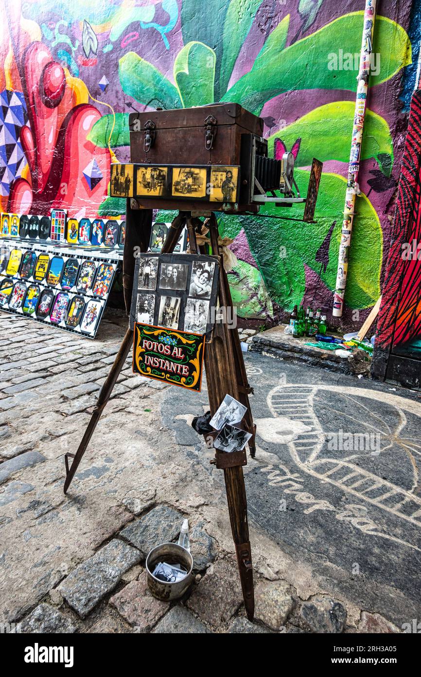 Beco do Batman in Sao Paulo, Brazil is a popular tourist destination ...