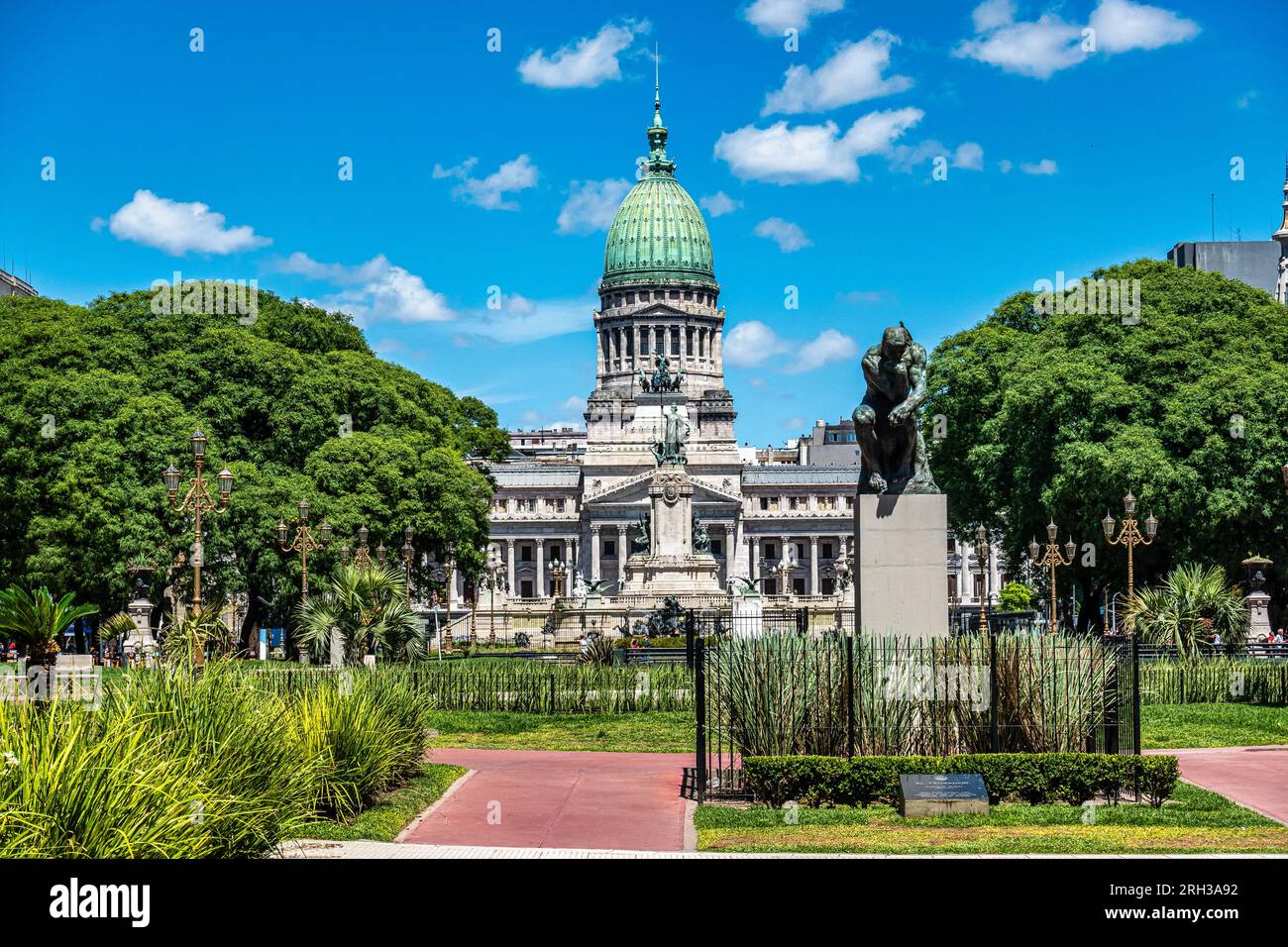 The Palace of the Argentine National Congress, Palacio del Congreso is ...