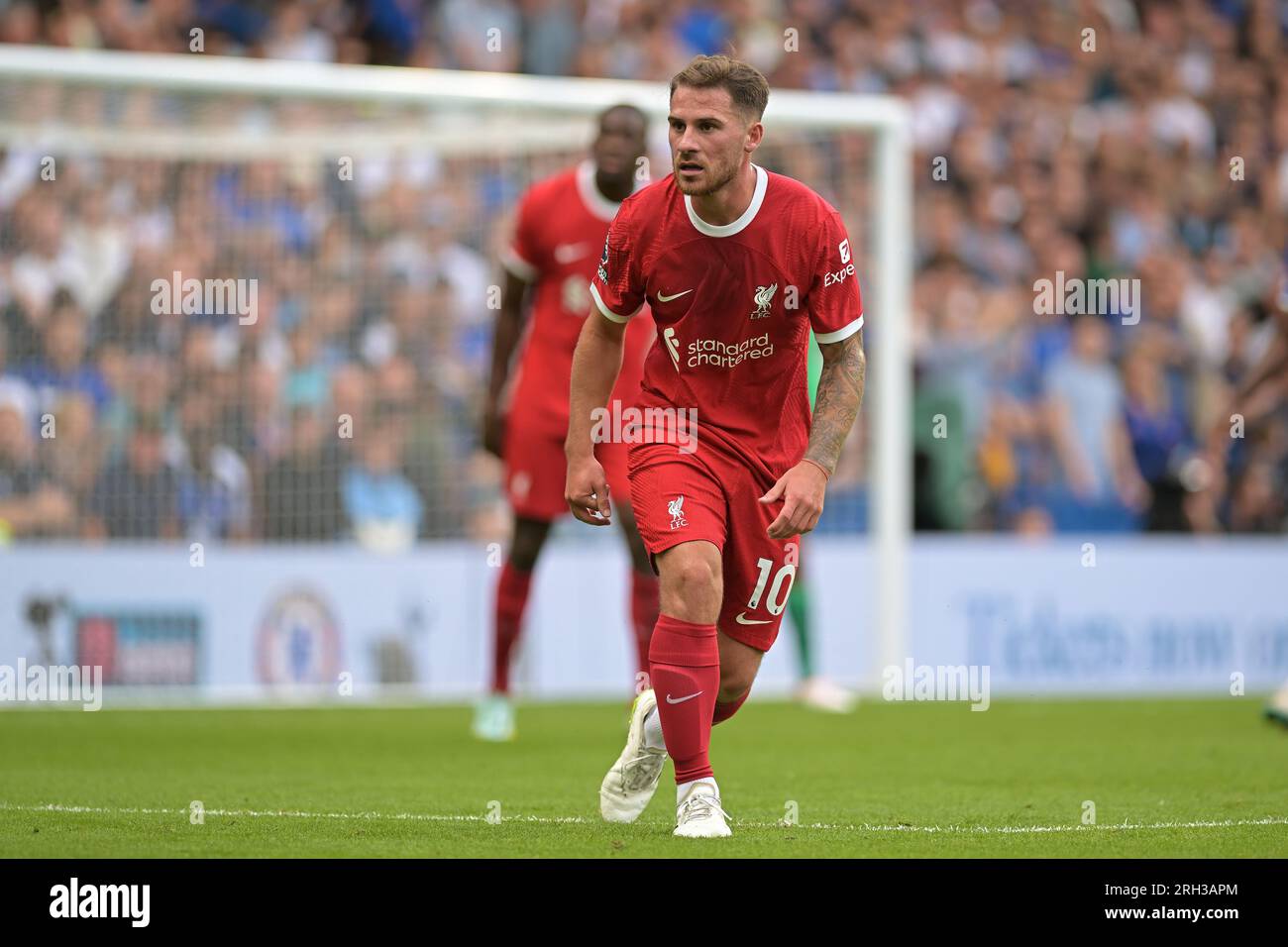 London, UK. 13th Aug, 2023. London UK 13 Aug 23. Alexis Mac Allister of ...