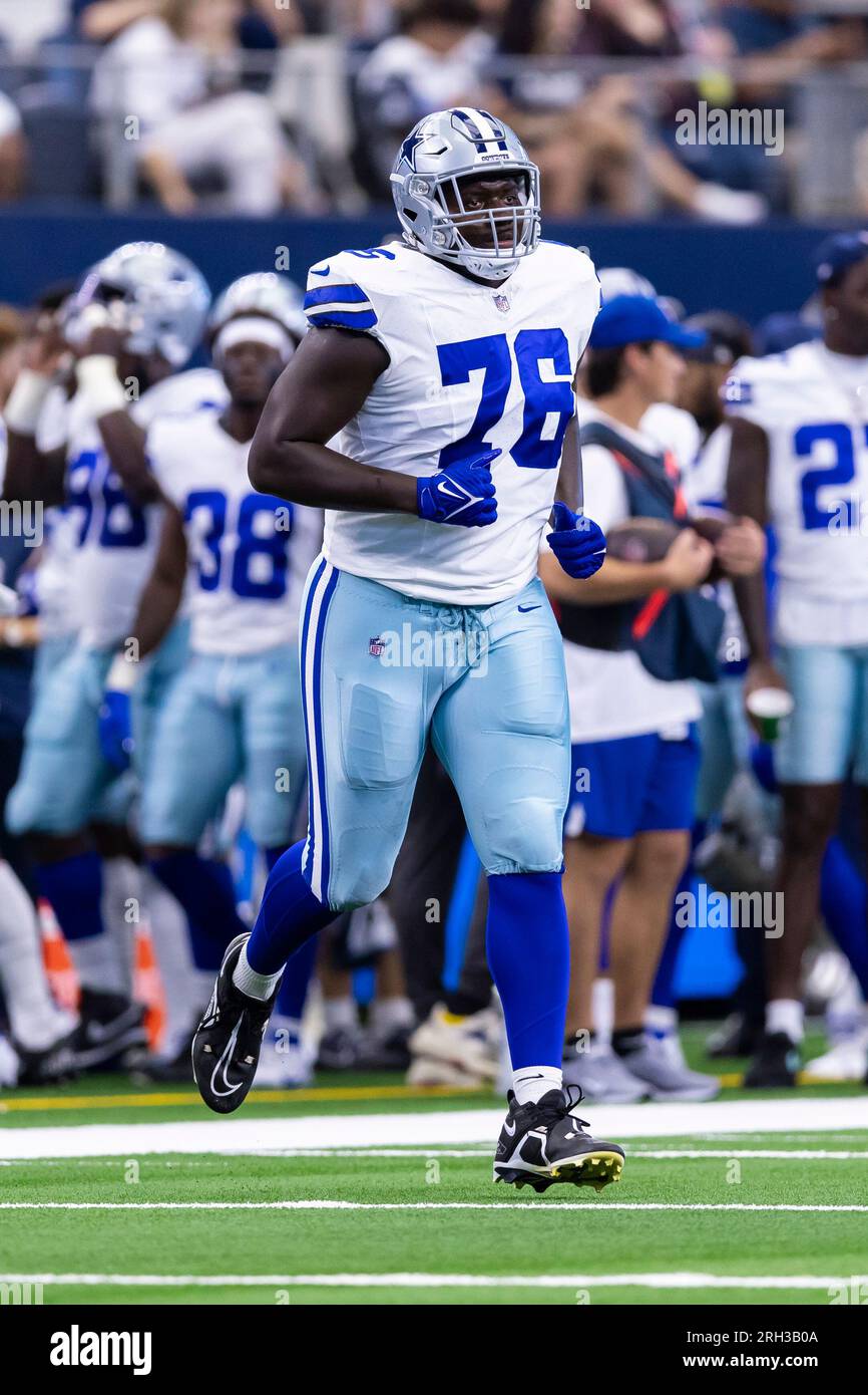 Dallas Cowboys offensive tackle Asim Richards (76) is seen during the ...