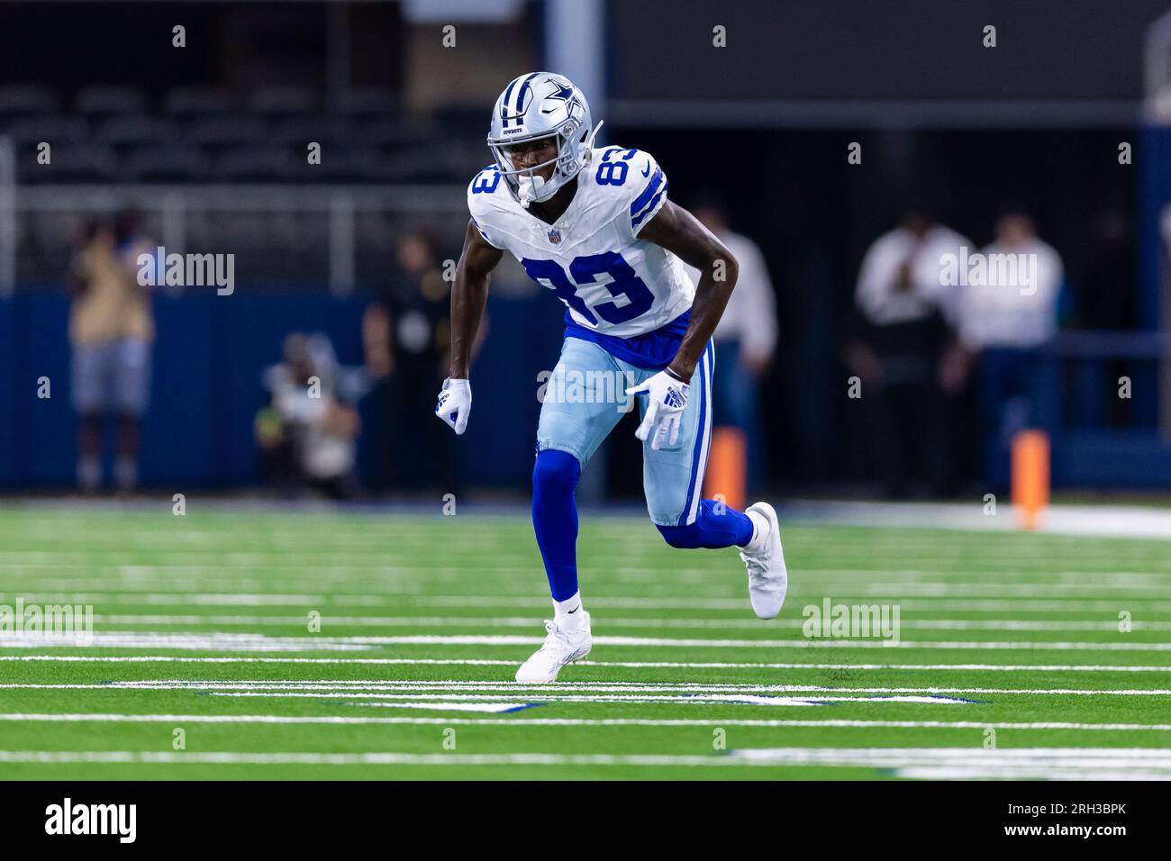 Dallas Cowboys wide receiver Jalen Brooks (83) is seen during the first ...