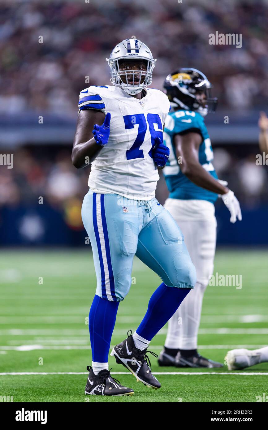 Dallas Cowboys offensive tackle Asim Richards (76) is seen during the ...