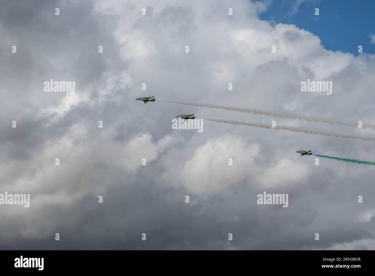 GLOUCESTERSHIRE, ENGLAND - 15 July 2023: Royal Saudi Air Force BAE ...