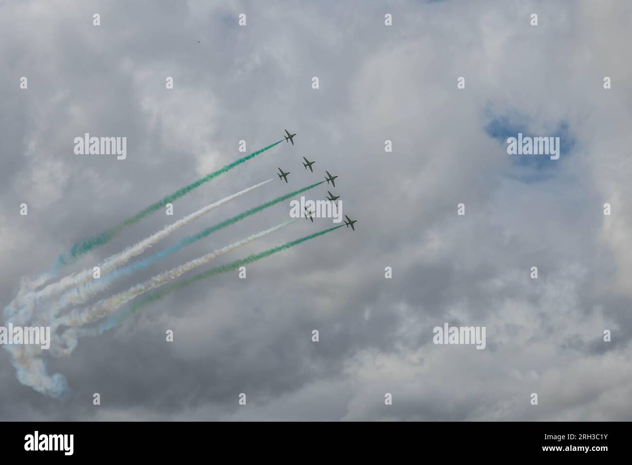 GLOUCESTERSHIRE, ENGLAND - 15 July 2023: Royal Saudi Air Force BAE ...