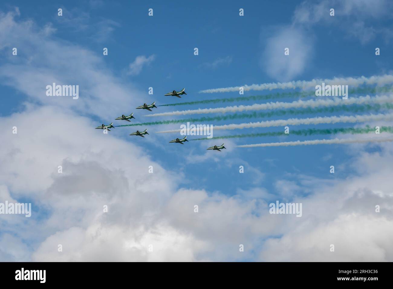 GLOUCESTERSHIRE, ENGLAND - 15 July 2023: Royal Saudi Air Force BAE ...