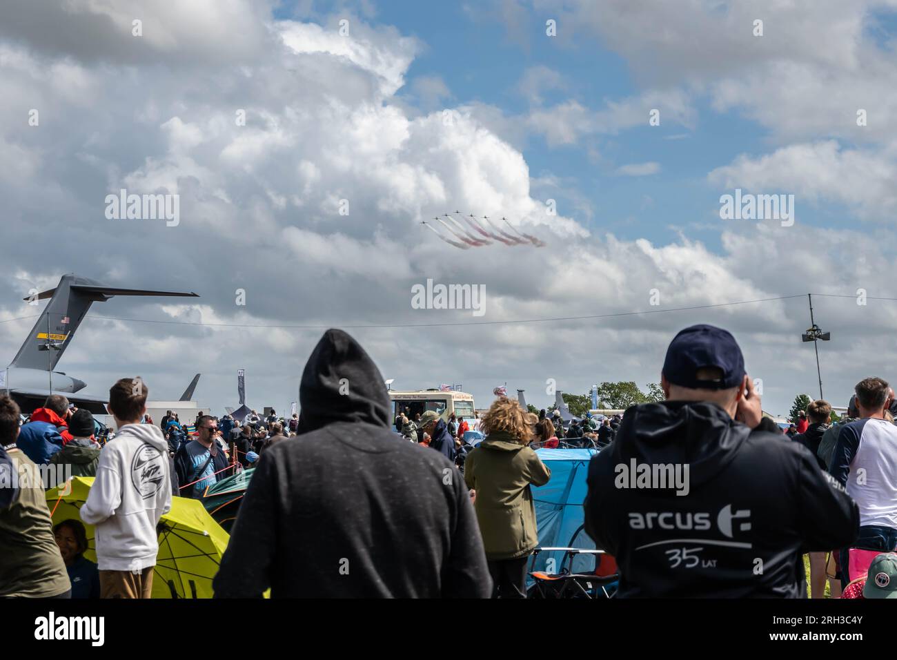 GLOUCESTERSHIRE, ENGLAND - 15 July 2023: Royal Saudi Air Force BAE ...