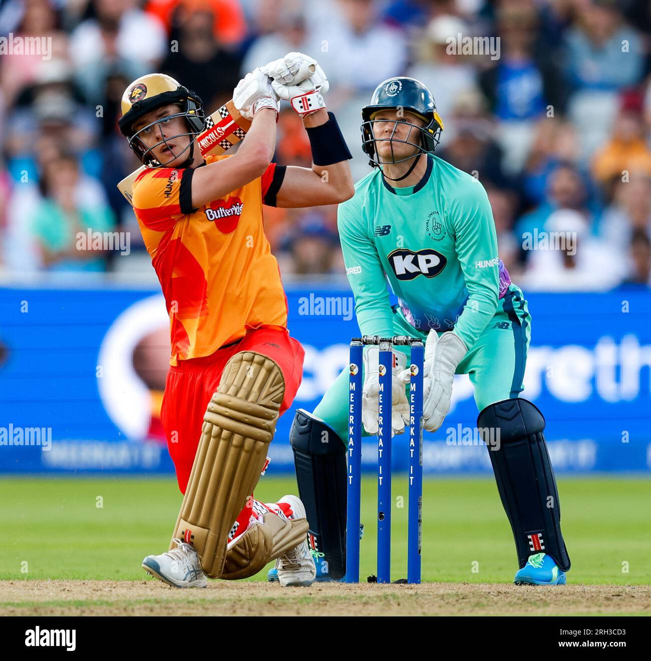 Edgbaston, Birmingham, UK. 13th Aug, 2023. The Hundred Mens Cricket, Birmingham Phoenix versus ...